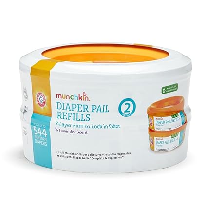 Is the Munchkin® Arm & Hammer Diaper Pail Refill Worth It? A Detailed ...