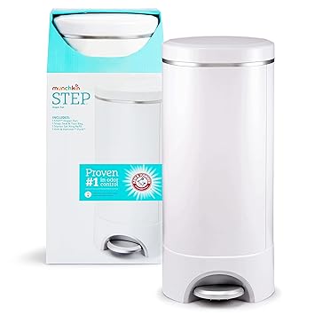 Munchkin® STEP™ Diaper Pail Review: Is It the Ultimate Odor Control ...