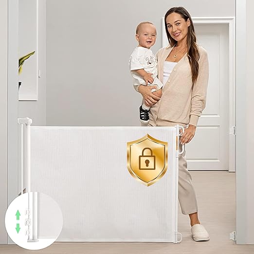 Momcozy Retractable Baby Gate Review: The Safe, Space-Saving Solution ...