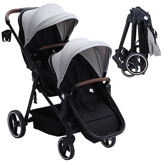 Double Track Tandem Stroller Review: Comfort, Safety, and Flexibility ...